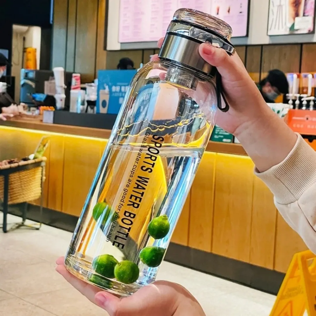 Gourde verre incassable écologique - Atelier Mila